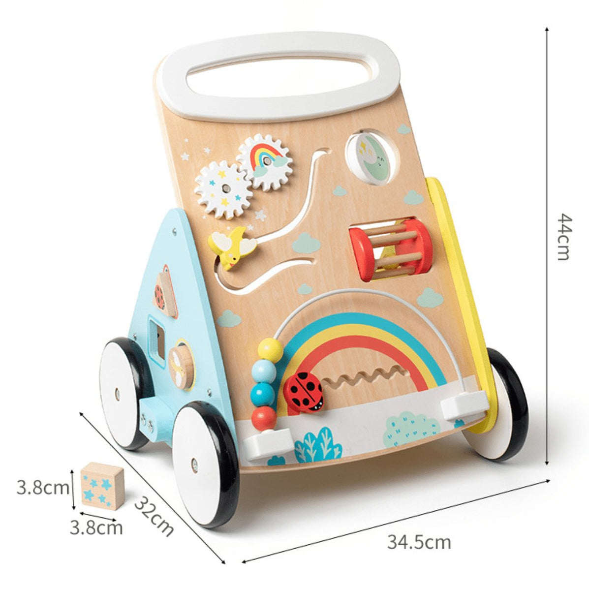 Carrello Primi Passi Rainbow | Montessori | FREEKIDS MONTESSORI