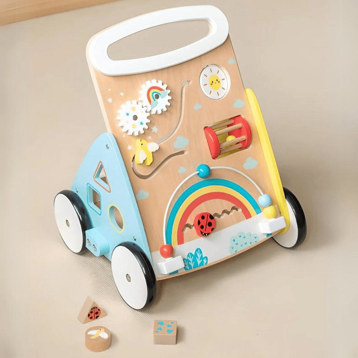 Carrello Primi Passi Rainbow | Montessori | FREEKIDS MONTESSORI